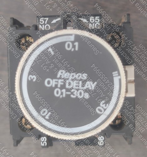 USED TELEMECANIQUE LA3-D22 A 65 Time Delay Module 0.1-30sec 1NO/1NC 12 ...