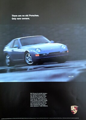 1992 Porsche 968 Coupe photo "No Old Porsches, Only New Owners" 1995 ...