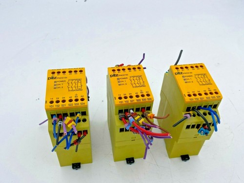 3pc x. Pilz 774310 PNOZ X3 24VAC 24VDC 3n/o 1n/c 1so Safety Relay | eBay