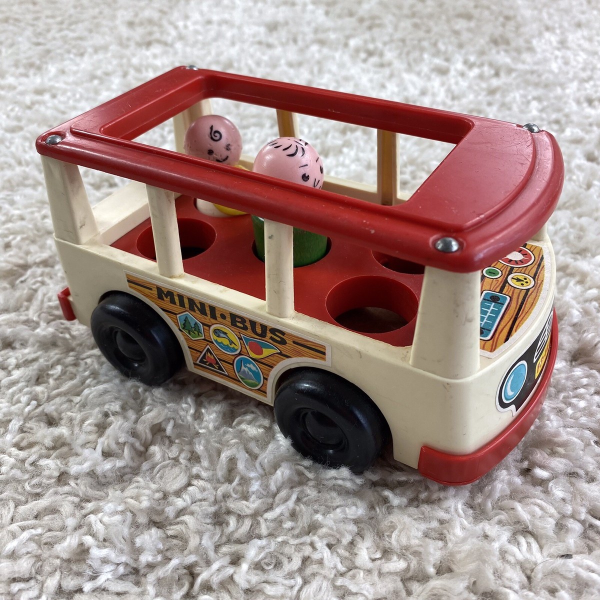 Fisher Price Little People Mini Bus My Vintage Fisher Price Collection