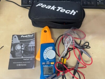 PEAKTECH - P 4350 - Meter: multifunction, digital,pincers | eBay UK