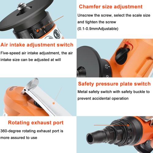 Mini Pneumatic Chamfering Machine Plam Metal Burr Trimming Power Tools 30000RPM | eBay