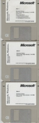 ITHistory (1992) IBM PC Software: MICROSOFT Windows 3.5" No Man Q | eBay