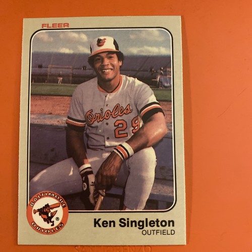Ken Singleton 1983 Fleer Baltimore Orioles #73 NM-MT | eBay