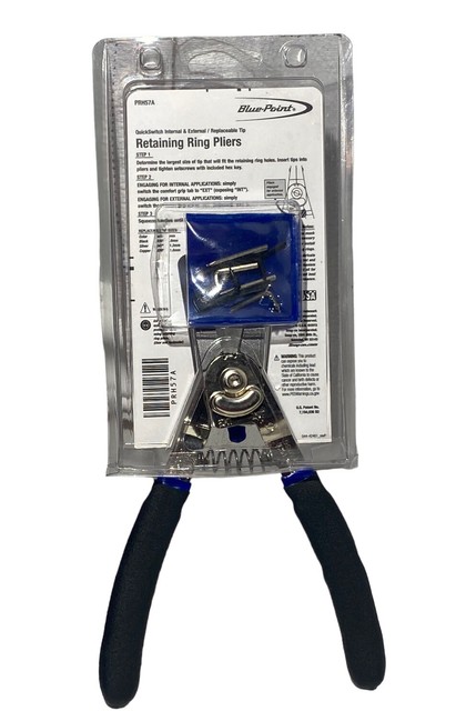 Blue Point Convertible Retaining Snap Ring Pliers PRH57A for sale ...