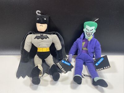 Warner Brothers Studio Store DC Batman Animated Batman/Joker Bean Bag ...