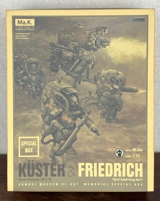 WAVE Ma.K Kuster & Friedrich special box Masch 1/20 model Kit Maschinen ...