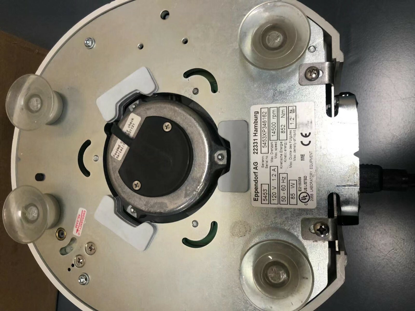 Eppendorf AG Mini Spin Plus 5453 Centrifuge, 22331 Hambrug Speed x1000 ...