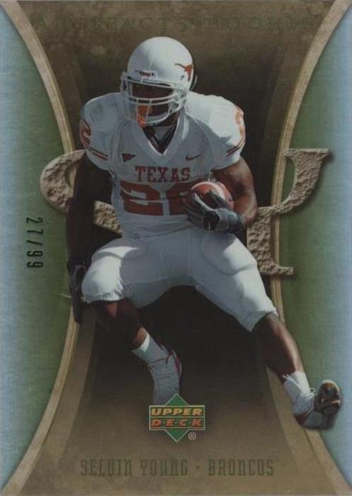 2007 Upper Deck Artifacts - Rookie Selvin Young #142 Green /99 (RC) for ...