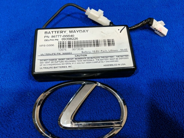 2007-09 Lexus Ls460 Mayday Battery Module OEM 867770W040 for sale ...