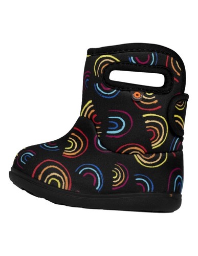 Bogs Outdoor Boots Girls Wild Rainbows Baby Bogs II Black Multi 73100I ...