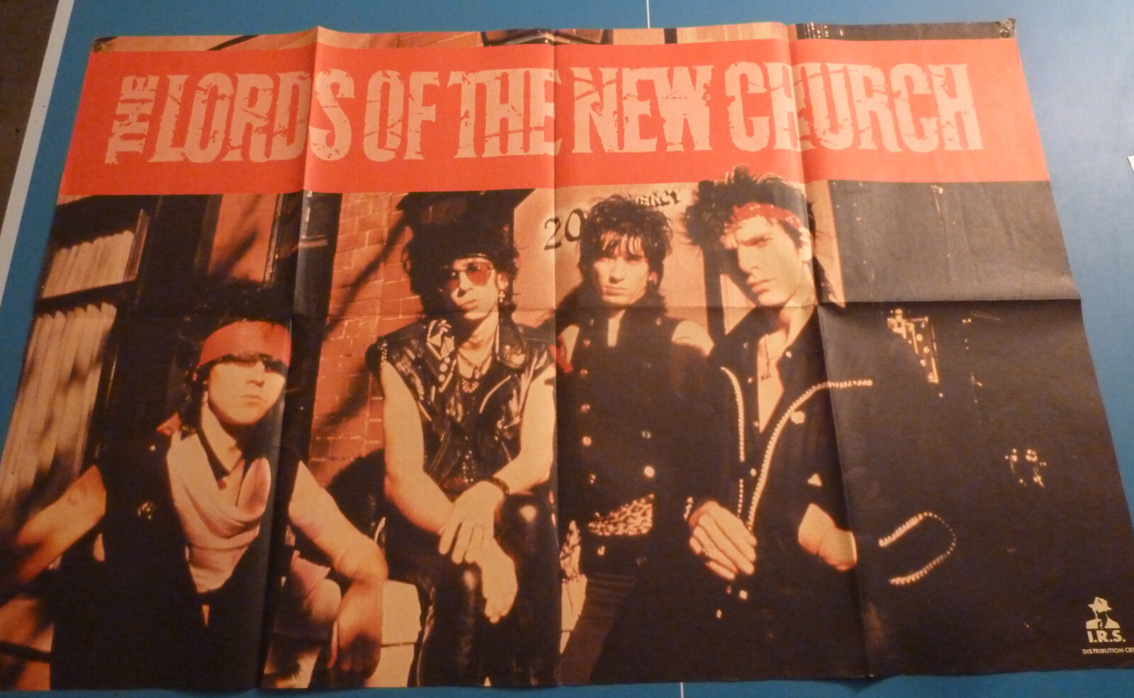 The Lords Of new Church - Original french tour - vintage poster - 1980 ...