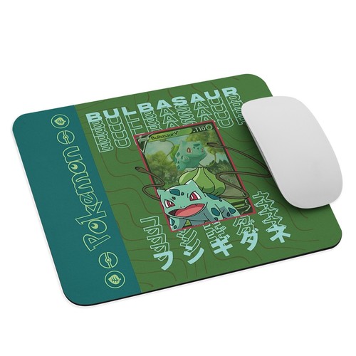 Bulbasaur Pokémon フシギダネ - Mouse Pad NEW 9.5" x 7.75" Non Slip Gaming ...
