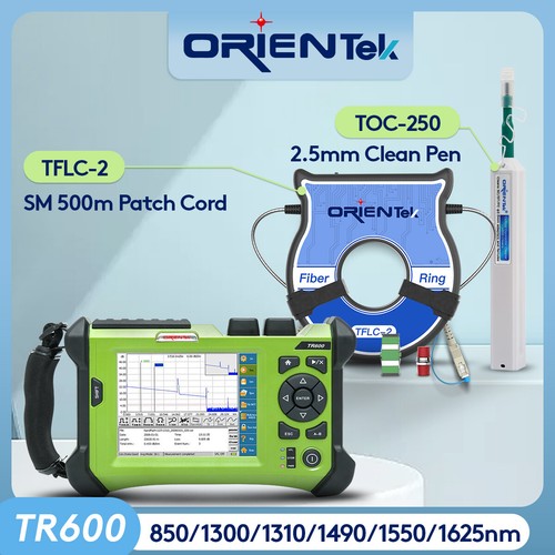 Orientek TR600 OTDR 850/1300/1310/1550/1490/1625nm, Active Fiber OTDR ...