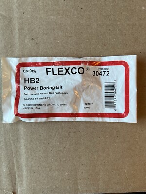Flexco 30472 HB2 Power Boring Bit New | eBay