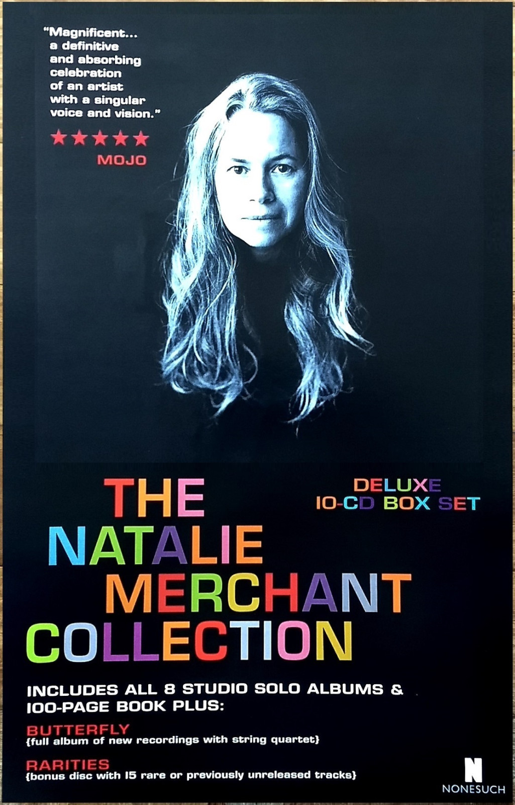The NATALIE MERCHANT Collection Ltd Ed RARE Tour Poster 10,000 MANIACS ...