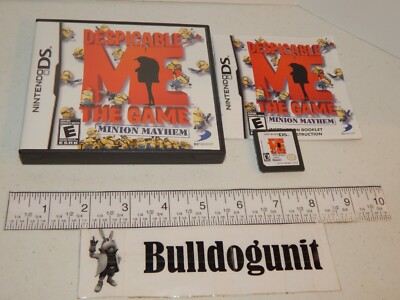 Despicable Me The Game Minion Mayhem Nintendo DS Game Complete ...