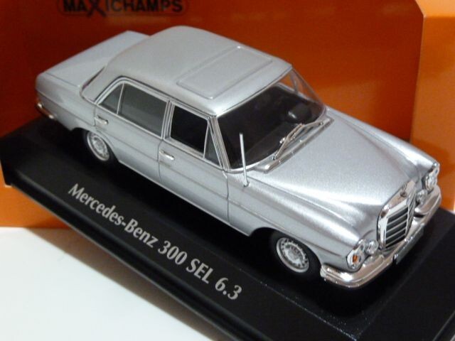 MERCEDES-BENZ 300 SEL 6.3 W109 - 1968 - SILVER 940039101 MAXICHAMPS 1: ...