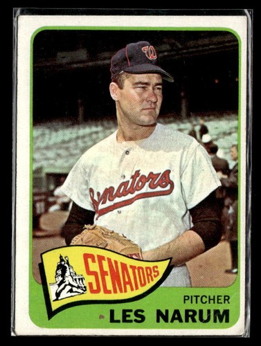 1965 Topps #86 Buster Narum VG/G | eBay