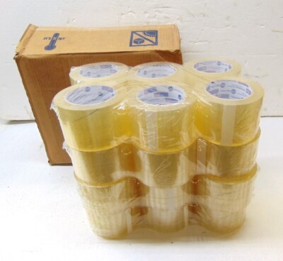 INTERTAPE CARTON SEALING TAPE, G8186G, 72 MM X 100 M, CLEAR, BOX OF 24 ...
