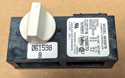 Humidity Controller Humidistat Whirlpool WP1168670 883387B Talley | eBay