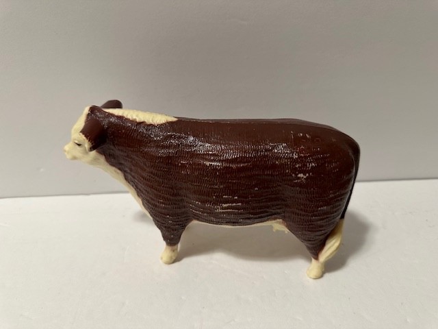 Vintage Hartland Plastic Large COW Brown & White Farm Animal Milk ...