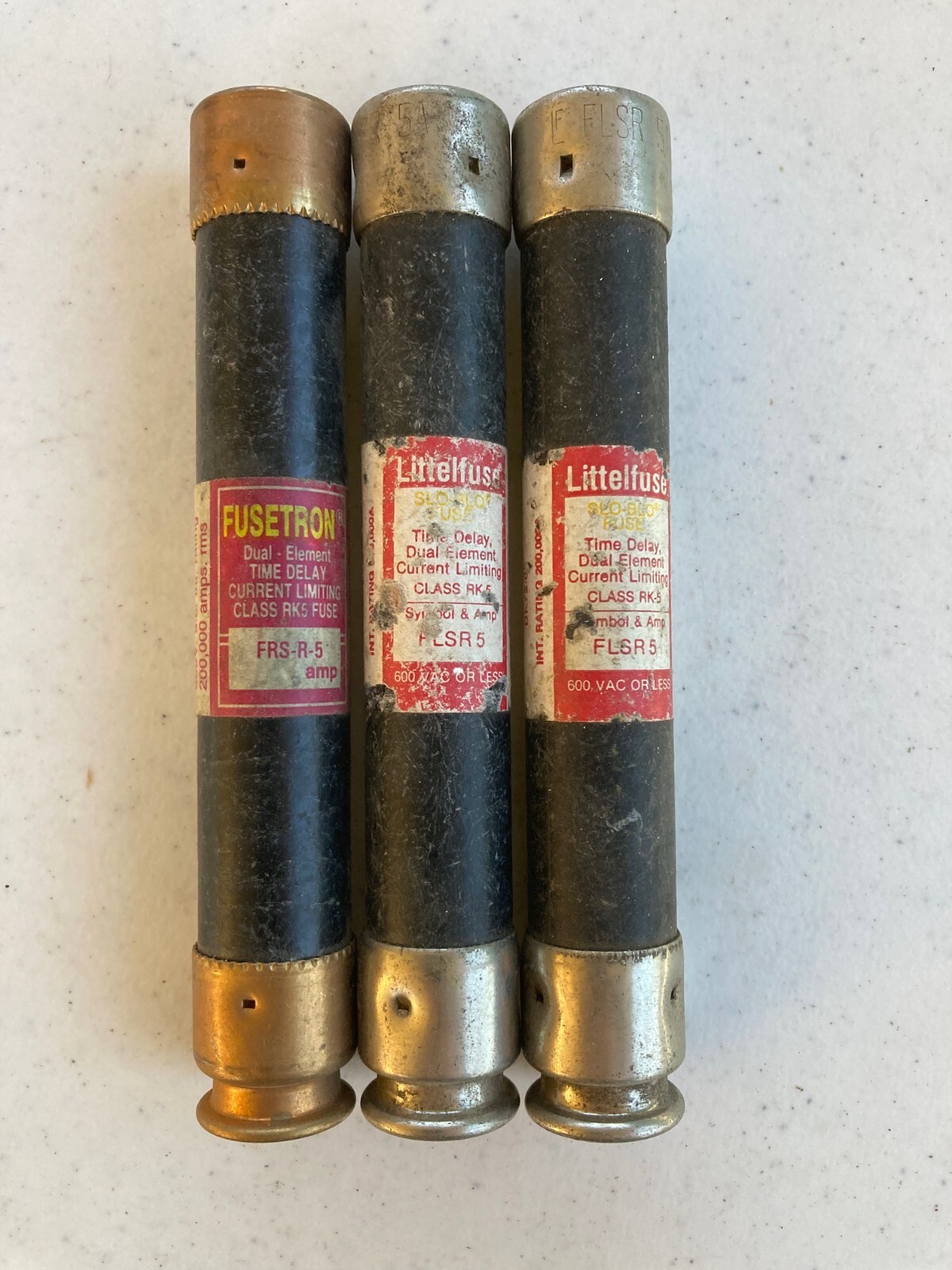 Littlefuse FLSR 5 600V 5 Amp Current Limiting Dual Element Time Delay ...