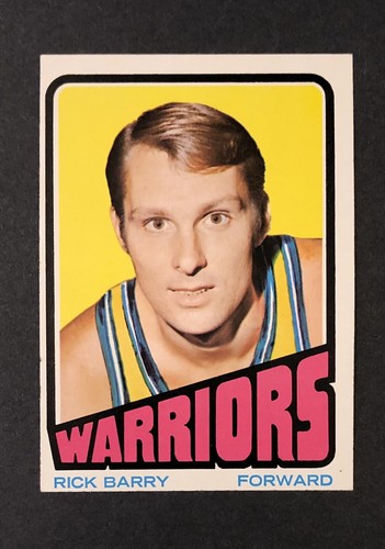 1972-73 Topps Rick Barry # 44 vintage Golden State Warriors basketball ...