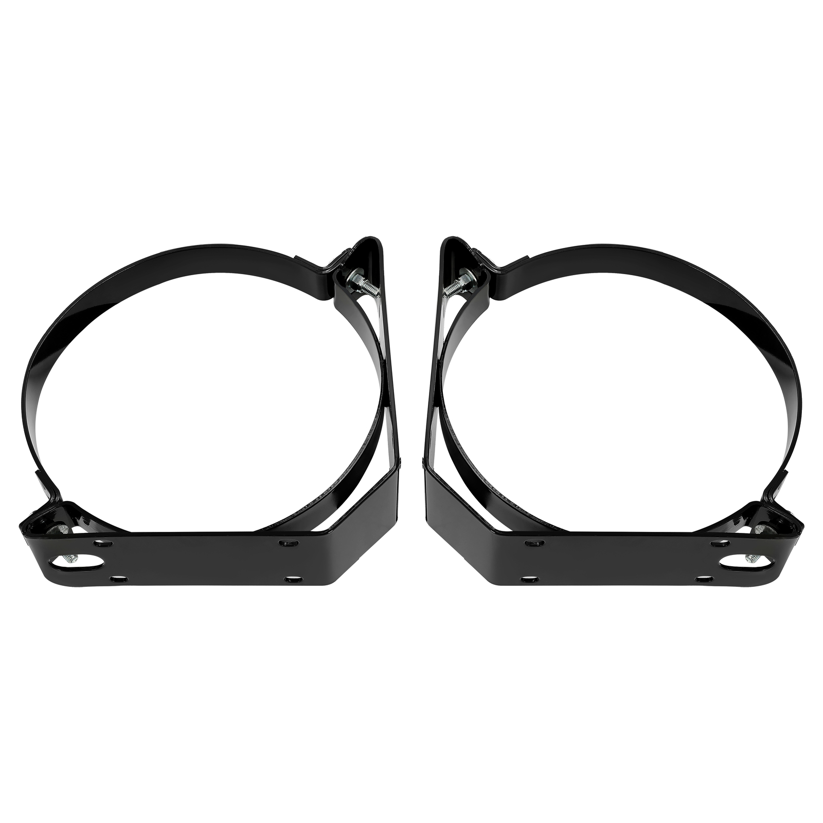 For 100LB Propane Fuel Tank Bracket Straps Heavy Duty Weld Bolt On Lpg ...