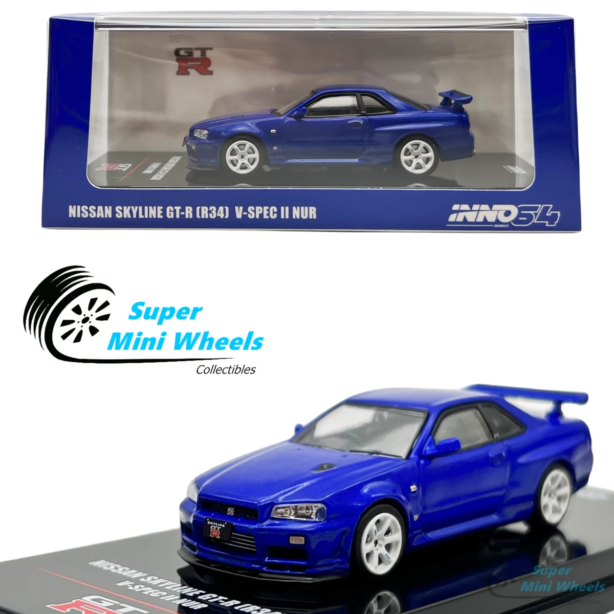 Nissan Skyline GT-R V Spec (R34), Tamiya 24210 (1999), 56% OFF