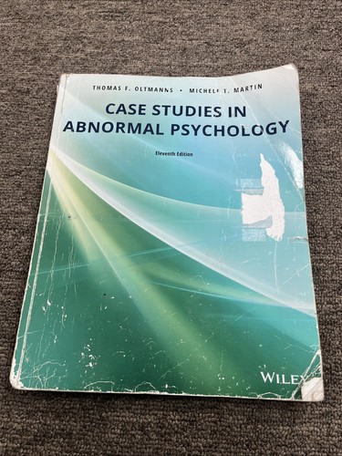 Case Studies in Abnormal Psychology - Paperback By Oltmanns, Thomas F ...