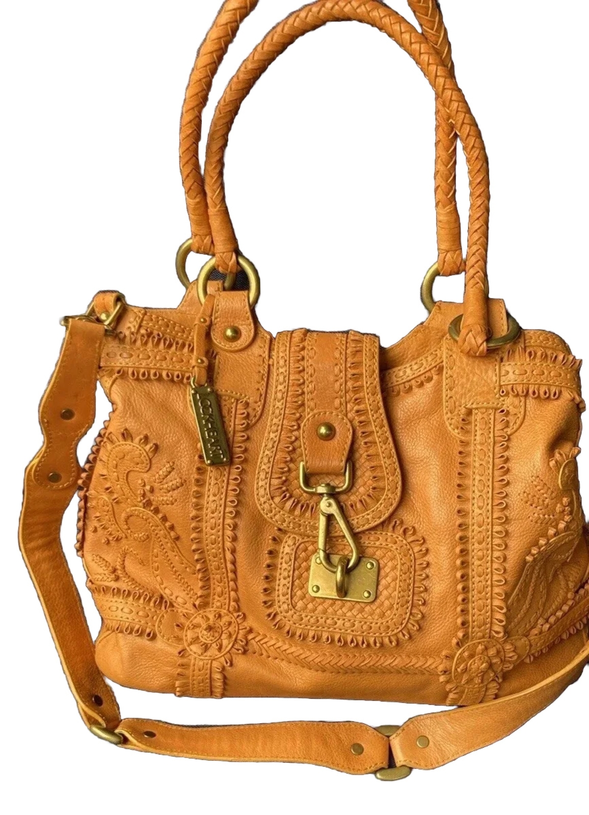 Lockheart Leather Convertible Shoulder Bag Purse Crossbody | eBay
