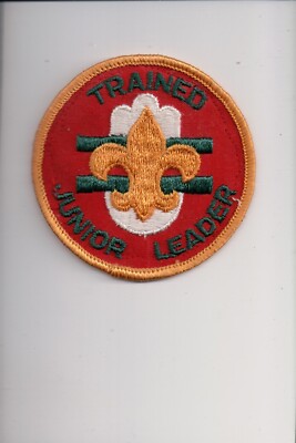 Trained Junior Leader patch | eBay