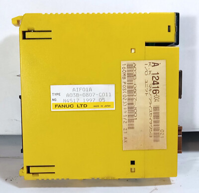 1 USED FANUC AIF01A A03B-0807-C011 I/O MODULE ***MAKE OFFER*** | eBay