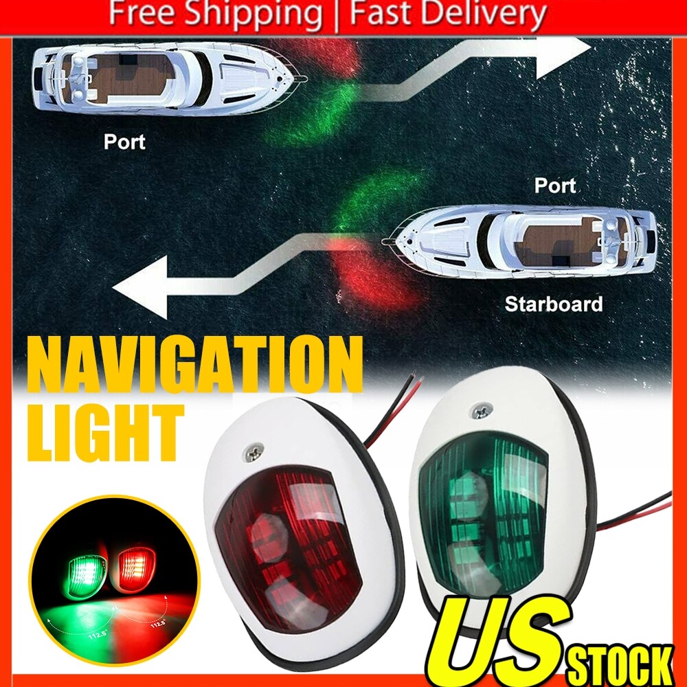 Port And Starboard Lights Combined Port Starboard Navigational Naval