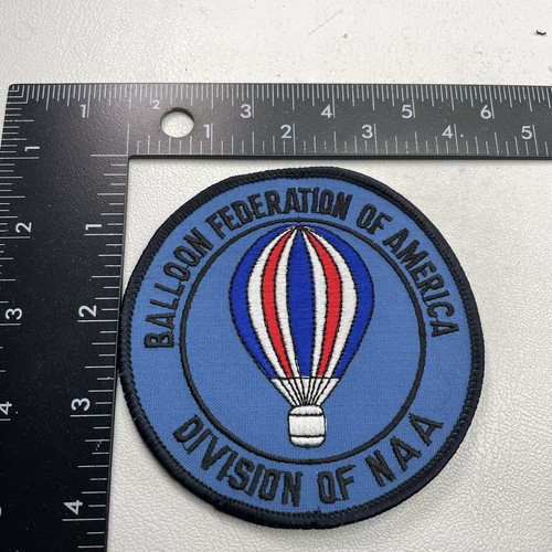 Division Of NAA Hot Air BALLOON FEDERATION OF AMERICA Patch 24X6 | eBay