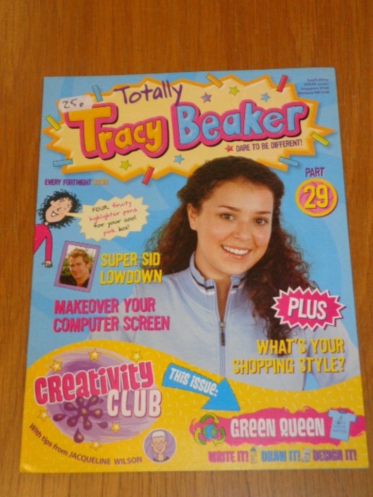 TOTALLY TRACY BEAKER #29 JACQUELINE WILSON UK MAGAZINE