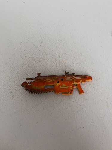 NECA GEARS OF WAR 2 EXCLUSIVE ORANGE LANCER GUN ACTION FIGURE WEAPON ...