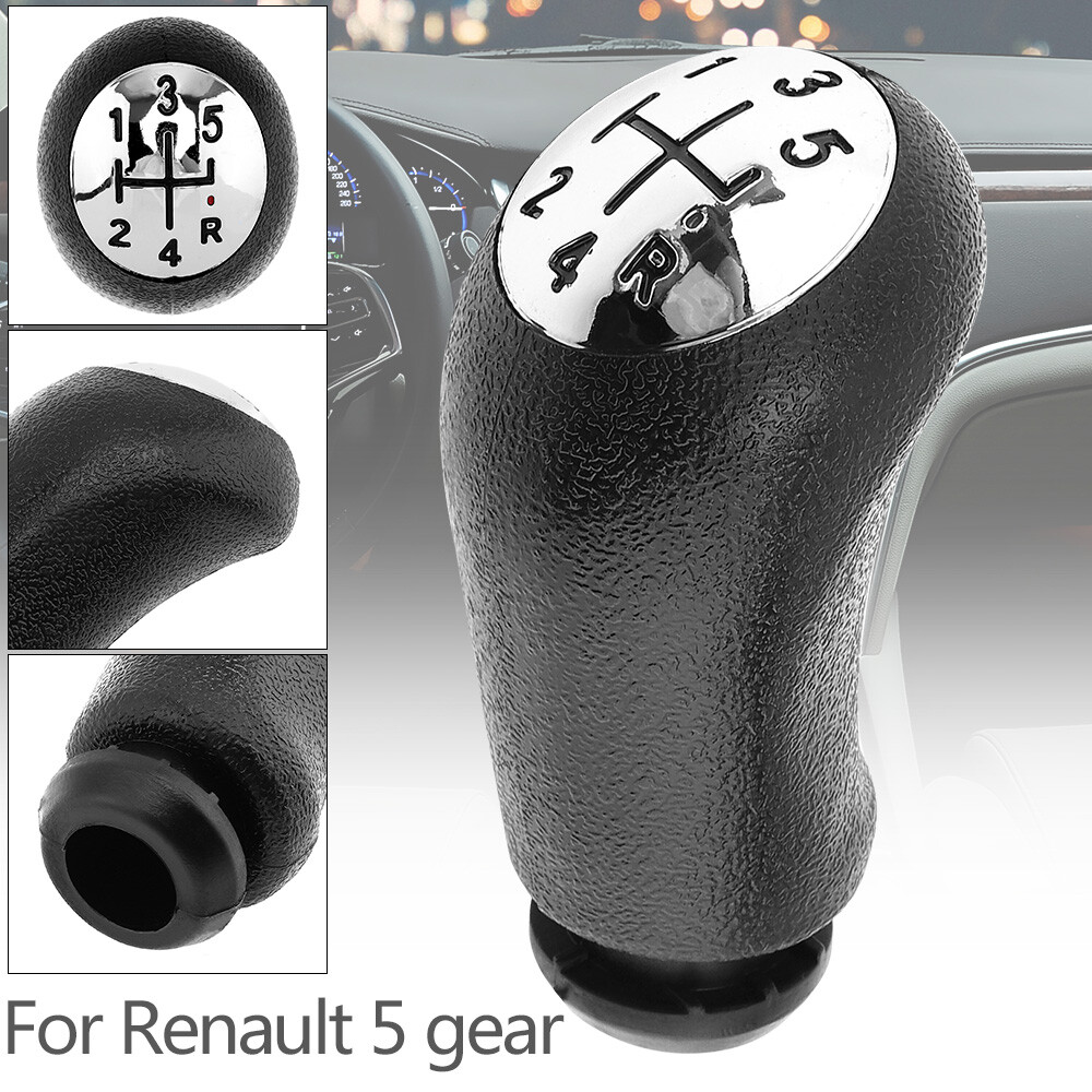 5 Speed Gear Stick Shift Knob Fit For RENAULT CLIO MK3 3 III MEGANE MK2 ...