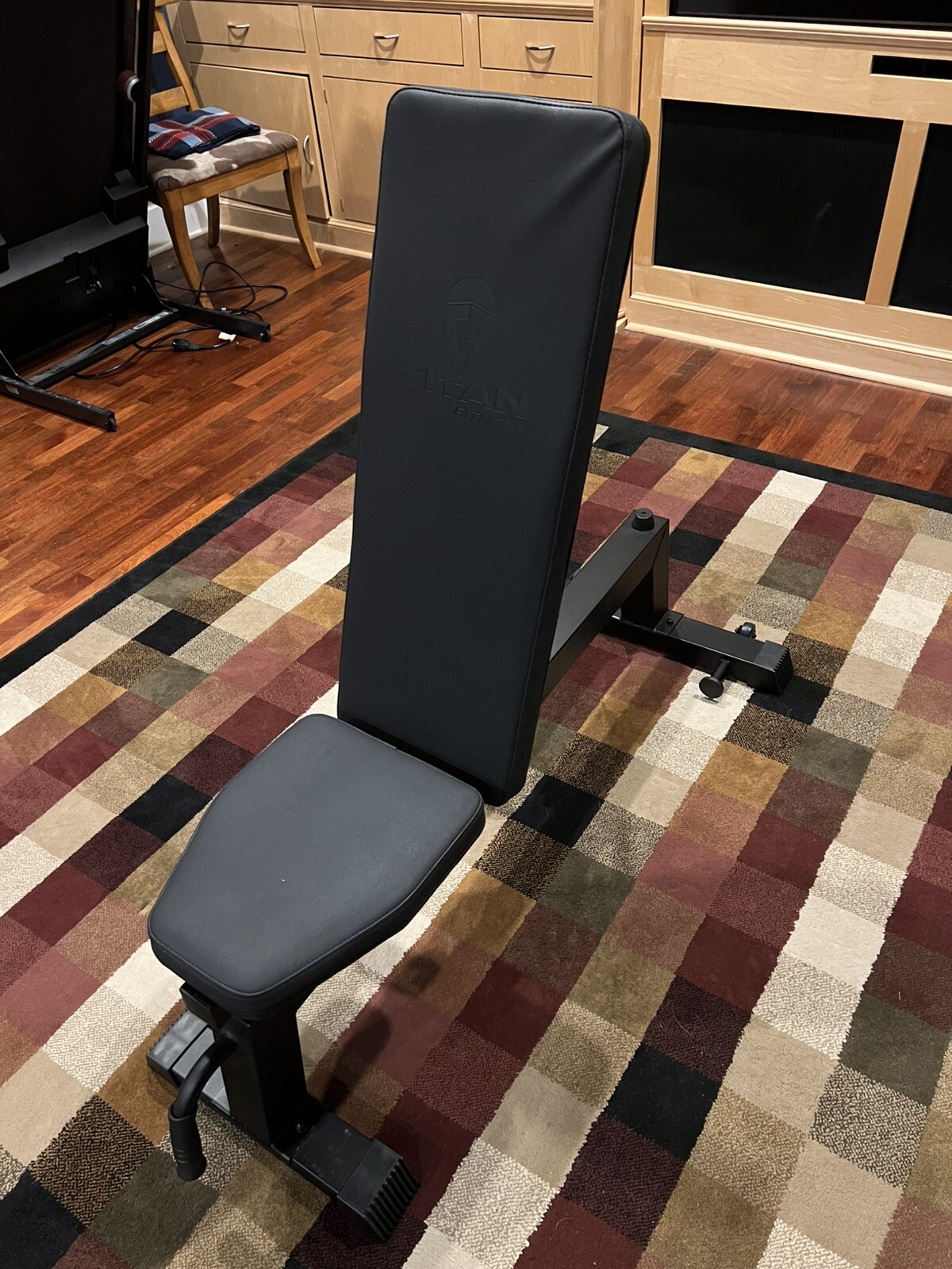 Titan Fitness Performance Series Adjustable Bench, Supports 650 LB ...
