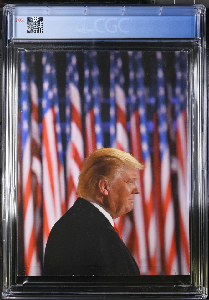 2017 Newsweek NEWSSTAND Special Edition Donald Trump CGC 8.5 TOP POP | eBay