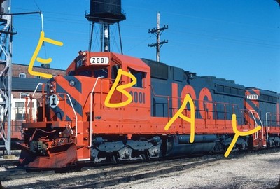 Illinois Central Gulf ICG SD20 #2001 ROSTER 1979 Original Kodachrome | eBay