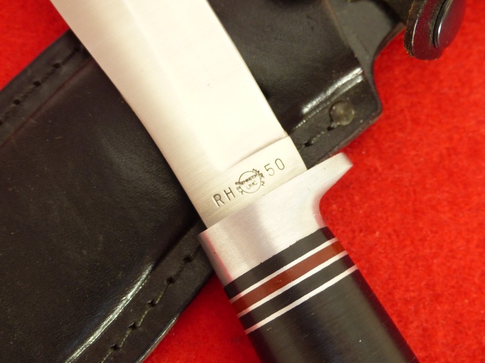 Remington USA mint RH50 mint fixed blade knife & sheath | eBay