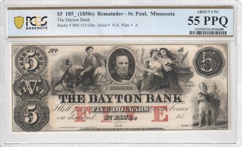 St. Paul, Minnesota The Dayton Bank Remainder Set $1 $2 & $5 PCGS | eBay