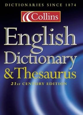 Collins English Dictionary and Thesaurus (Dictionary/Thesaurus ...