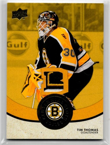 2023-24 Upper Deck Boston Bruins Centennial Cloth Relics Premium Tim ...