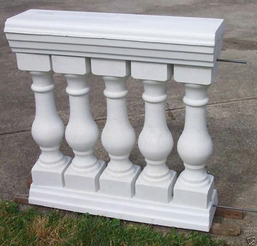 Concrete Baluster Railing 13 Piece Mold Set | eBay