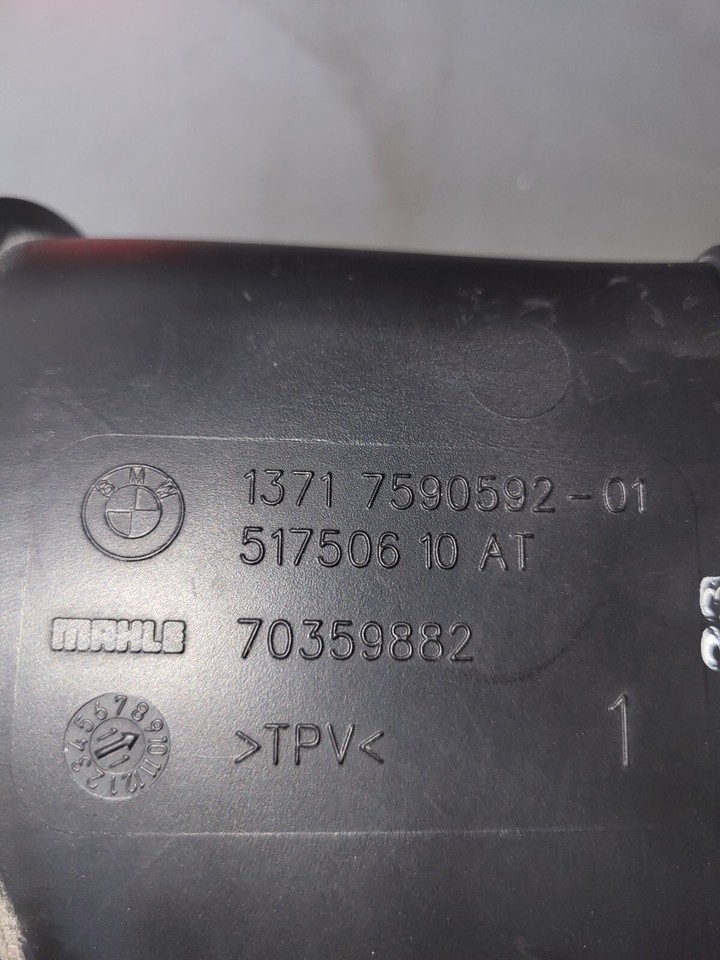 2012-2016 BMW 528i 328i AIR INTAKE DUCT HOSE TUBE 13717590592 OEM | eBay