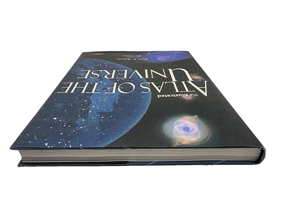 The Illustrated Atlas of the Universe Mark A. Garlick Star Maps by Wil ...