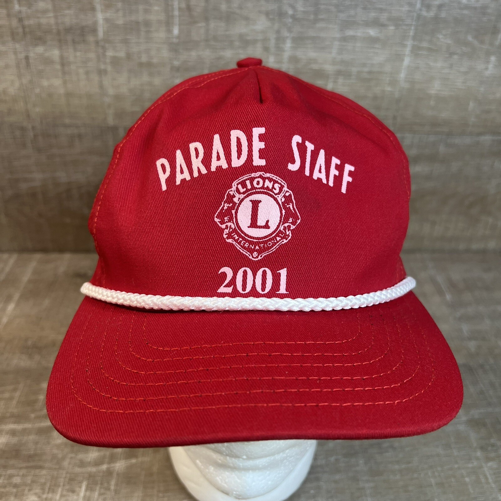 Vintage Lions Club Parade Staff 2001 Trucker Dad Hat … - Gem
